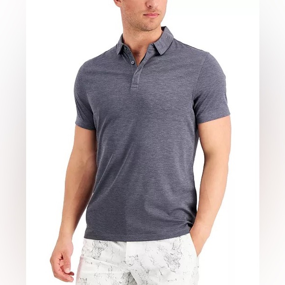 Alfani | Shirts | Mens Alfani Alfatech Stretch Solid Polo Shirt | Poshmark